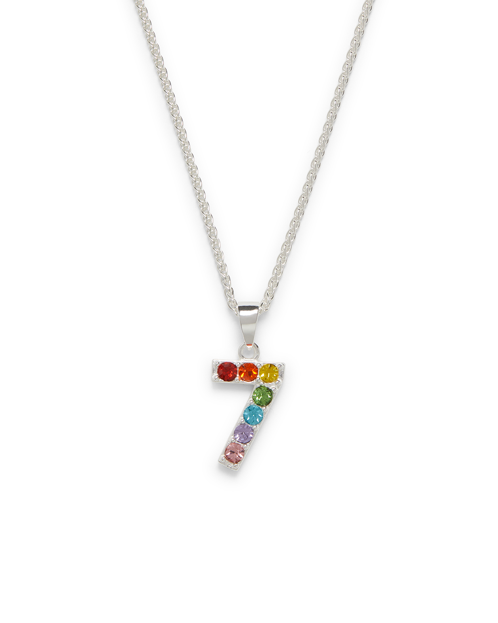 rainbow seven necklace – sundays.xyz